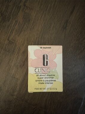 Clinique | Makeup | Clinique All About Shadow Super Shimmer Daybreak ...